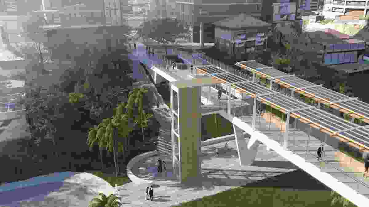 Design team appointed for Kangaroo Point bridge | ArchitectureAu