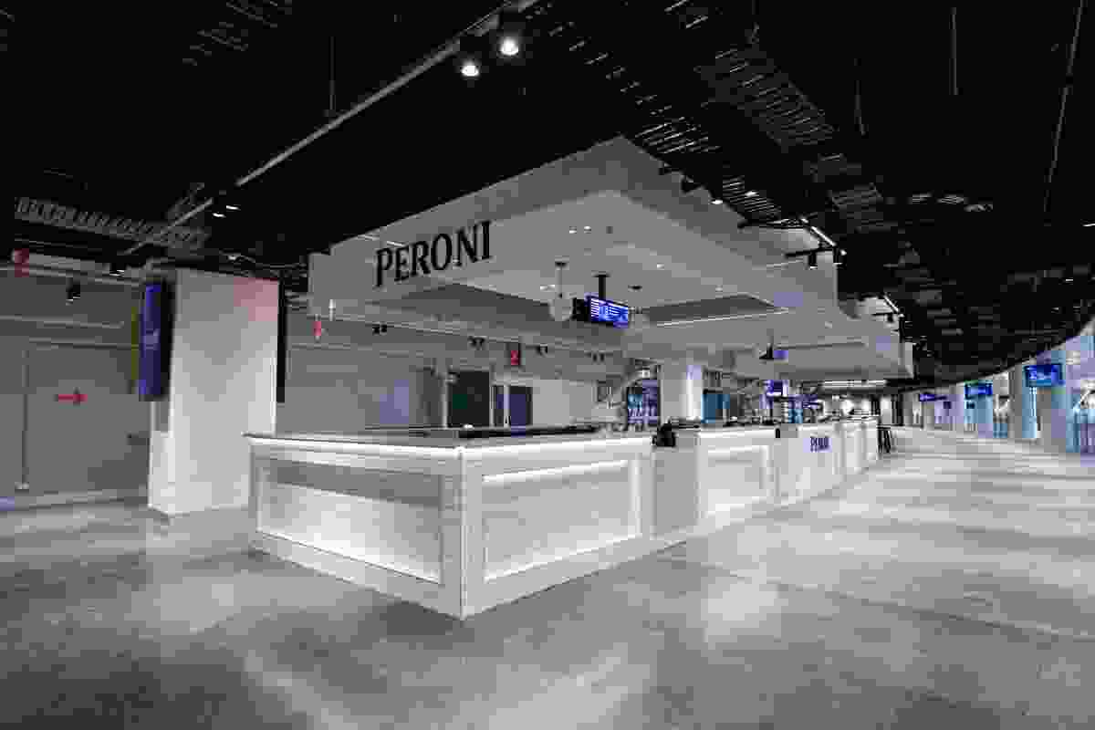 Pacifica terrazzo benchtop slabs from Concrete Collaborative ...