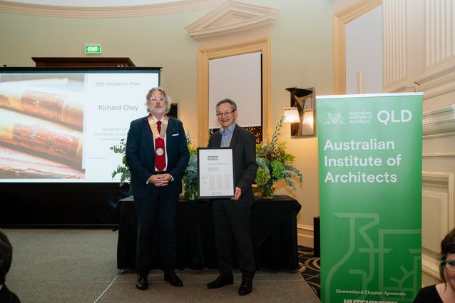 Richard Choy wins Queensland chapter President’s Prize | ArchitectureAu