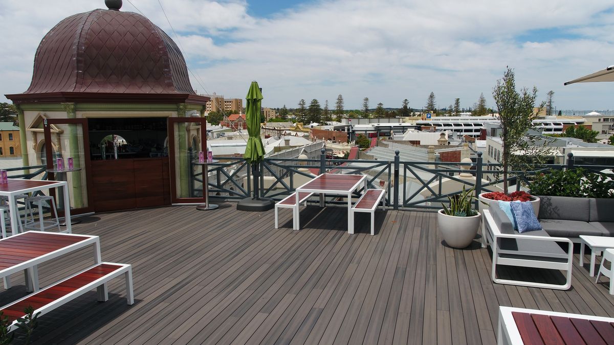 Waterproof rooftop and balcony deck system by NexGen | ArchitectureAu