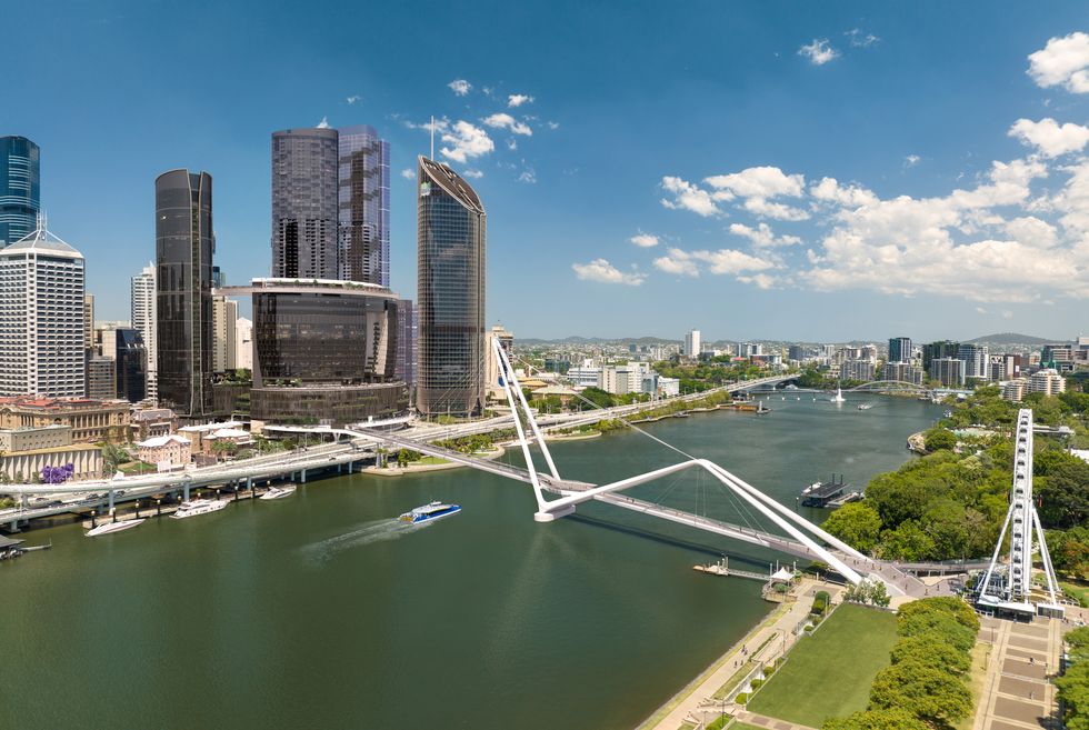 Brisbane's newest pedestrian bridge complete | ArchitectureAu