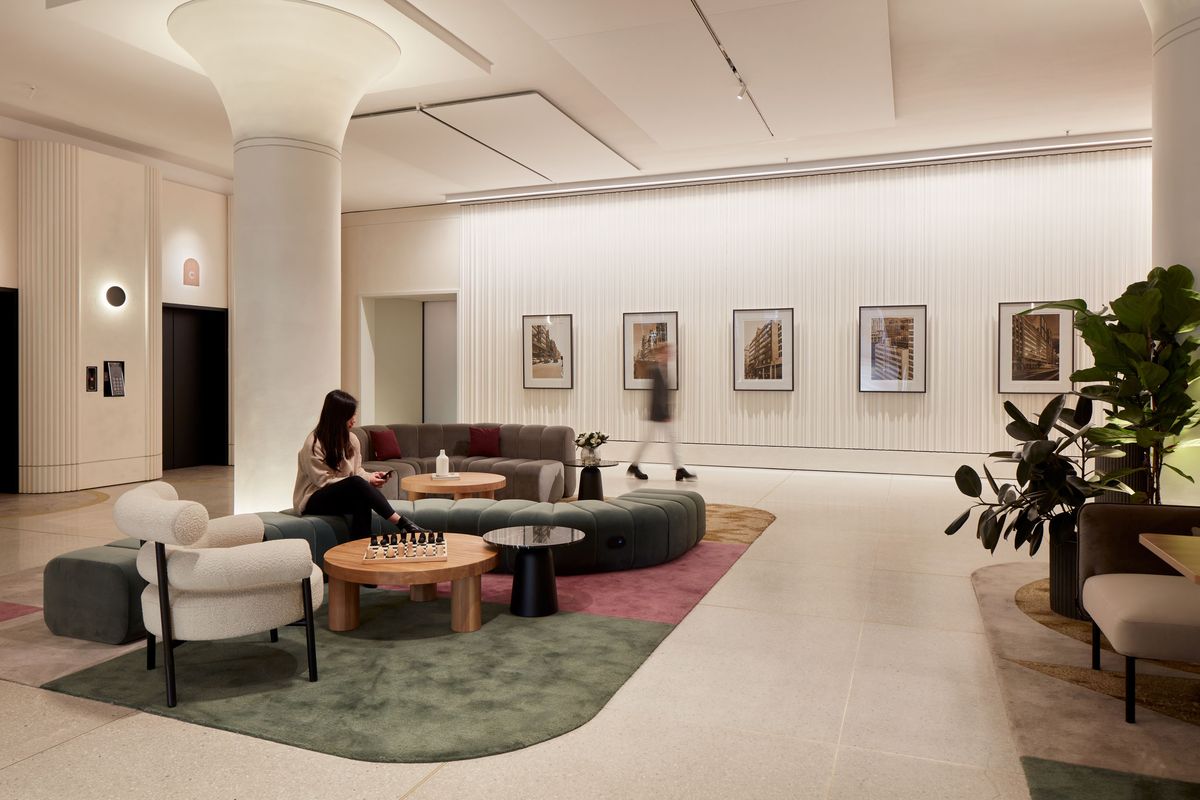 155 Clarence Street lobby by Group GSA | ArchitectureAu