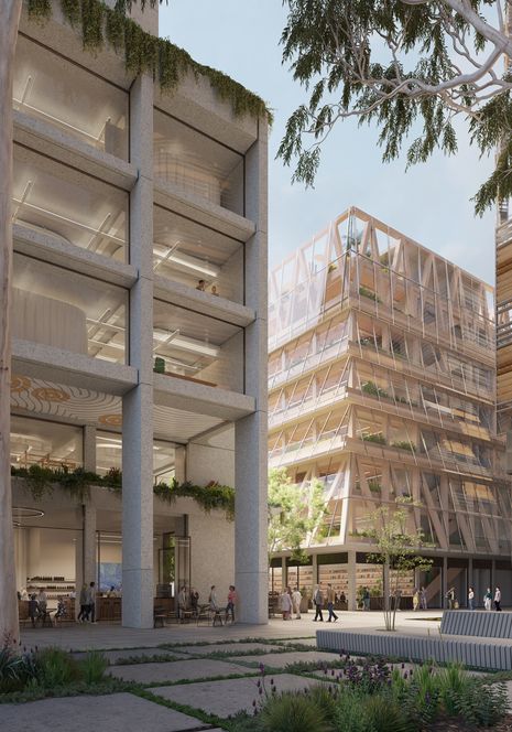 Two towers proposed for Parramatta riverfront | ArchitectureAu