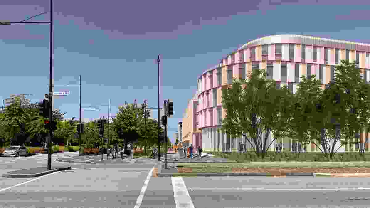 Concept design unveiled for first stage of UNSW Canberra | ArchitectureAu