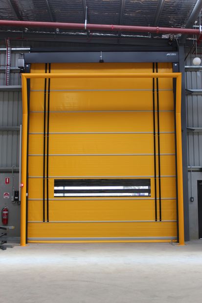 Industrial doors by EBS Entrance Solutions | ArchitectureAu