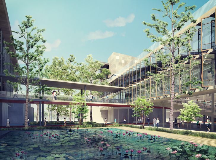 A new university campus in Hanoi | ArchitectureAu