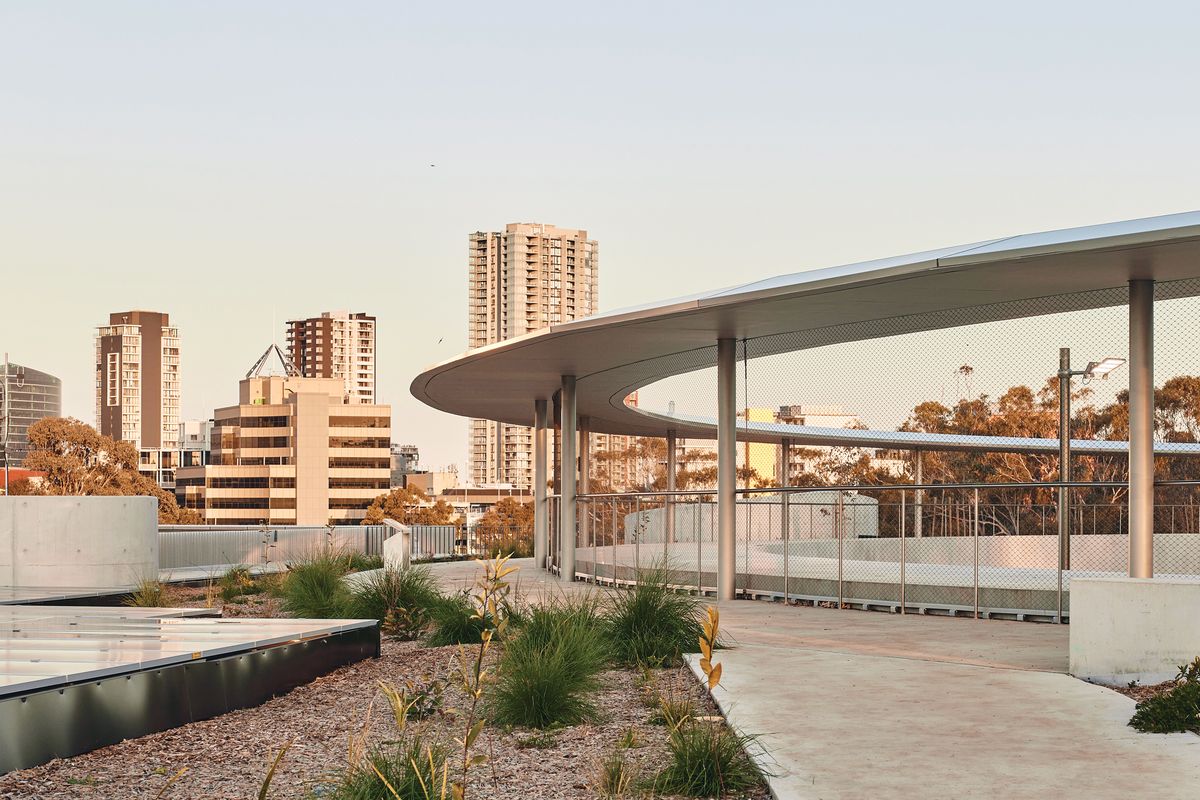 Parramatta Aquatic Centre by Grimshaw with Andrew Burges Architects and McGregor Coxall ...