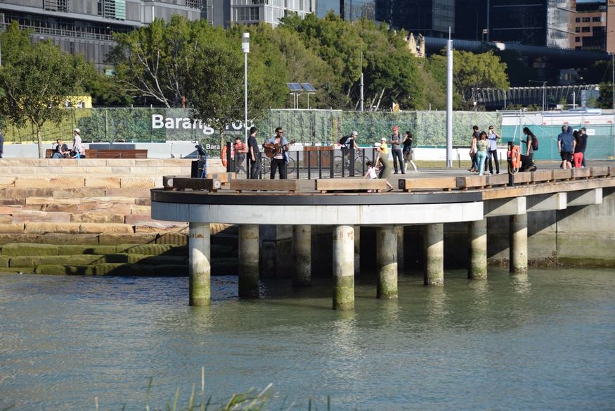 A naturalized landscape: Barangaroo Reserve | ArchitectureAu